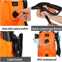 Stream Electric Power Washer 1300W 100Bar – Stream-UK